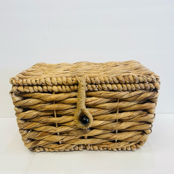 Storage & Organization | Pandan Box Basket Made In The Philippines 12l ...